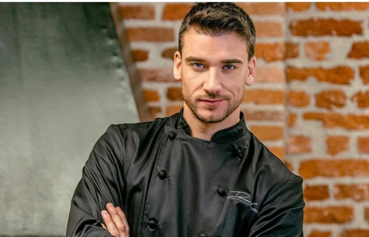 Lo chef di Bake off Damiano Carrara presenta il suo nuovo amore