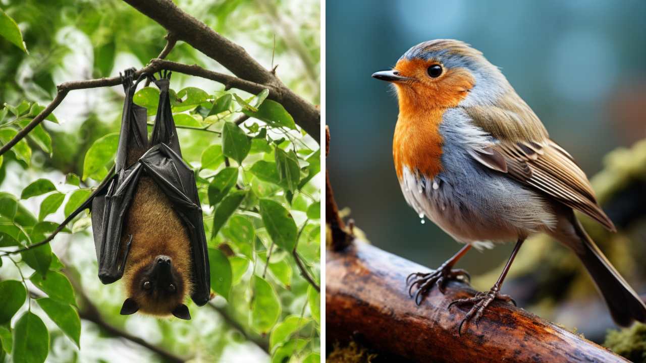 Differenze tra uccelli e pipistrelli: spiegazioni e curiosità