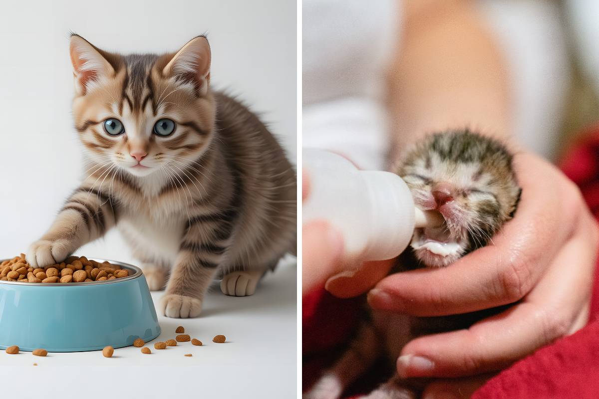Cosa deve mangiare un gattino di pochi mesi (da 1 a 3 mesi)